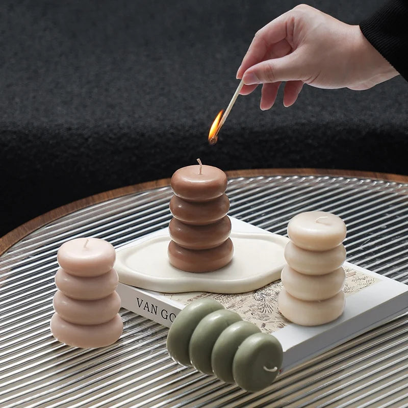 LA-XY23006 Multi-layer Candle – Shadows and Patterns