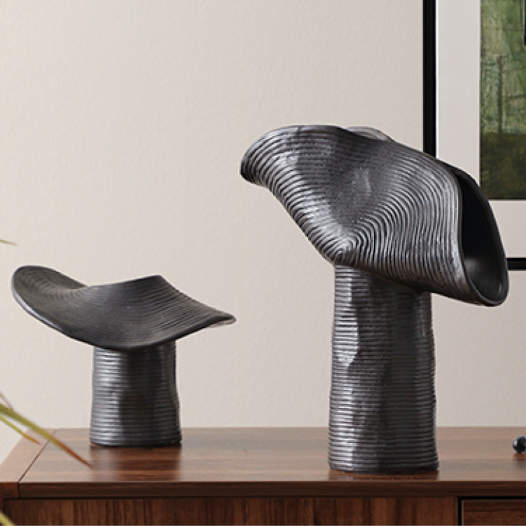 Rolled Cap Décor – Shadows and Patterns